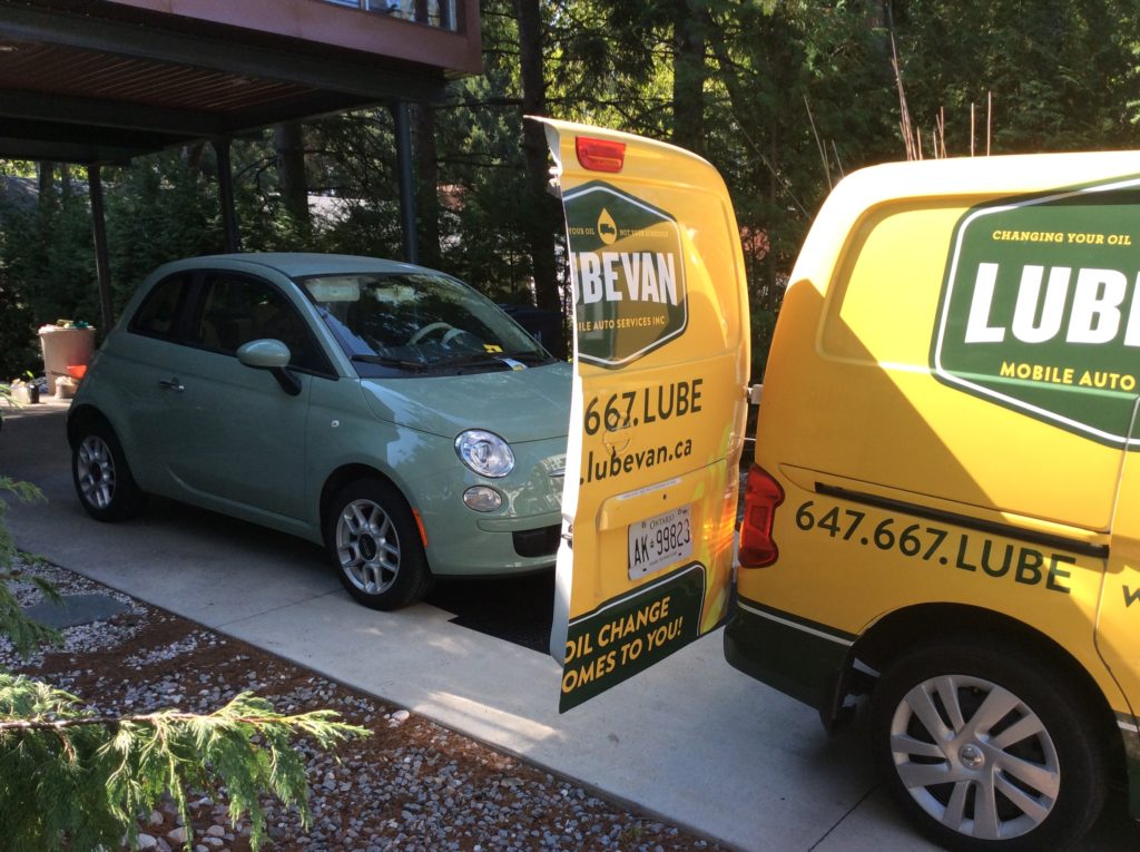 The oil change that comes to you! - LubeVan Mobile Oil Changes ...